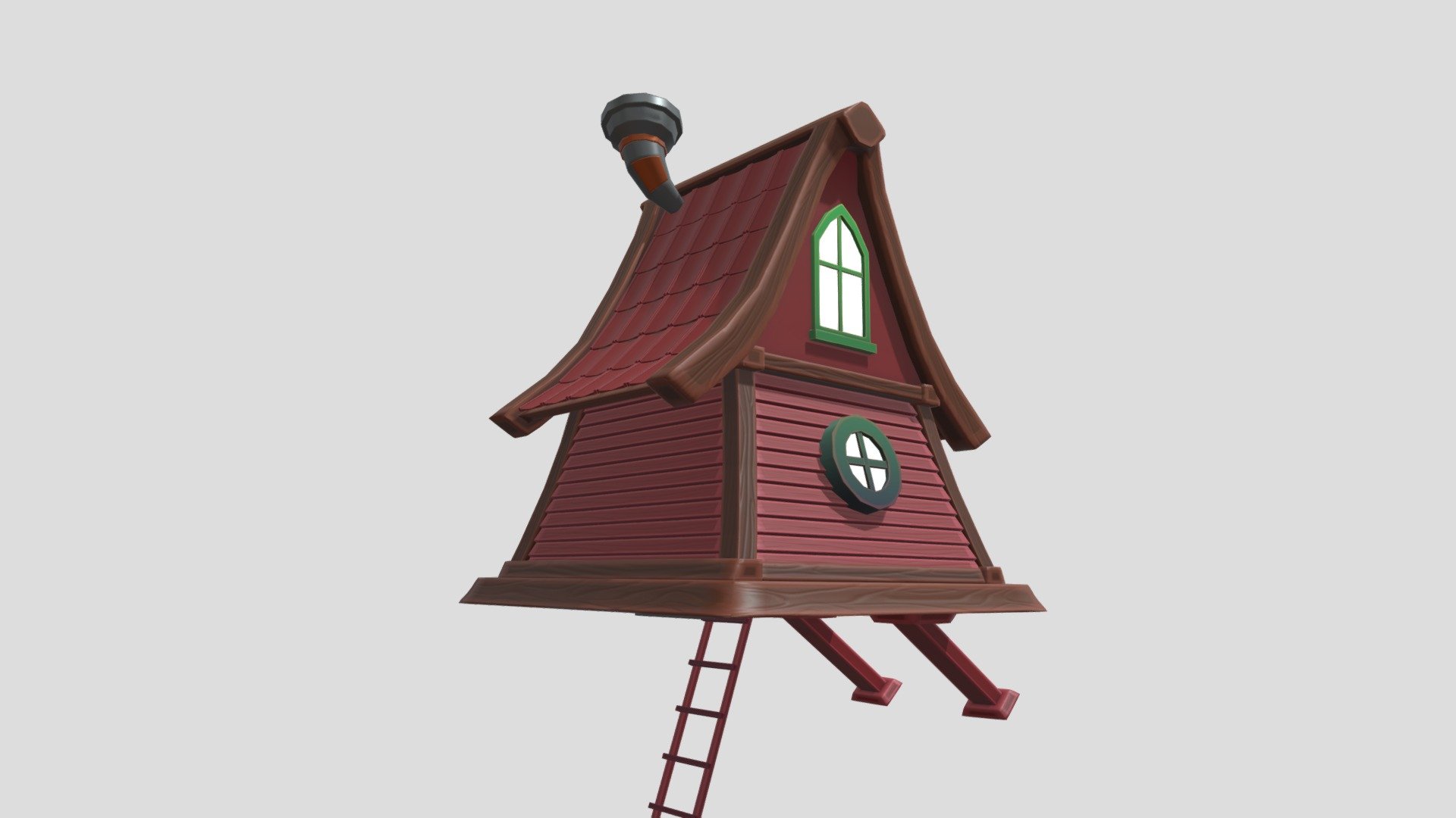 Witch Shack - Download Free 3D model by Nicosama (@firdaussahak ...