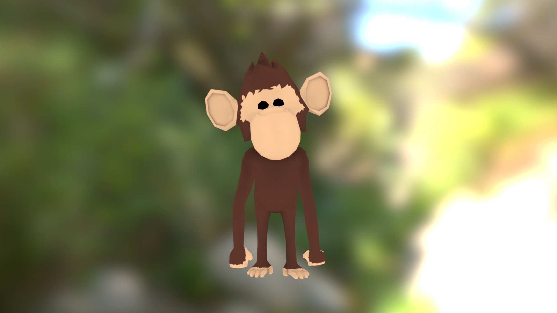 [Animation] Monkey - Buy Royalty Free 3D model by Erika Moya ...