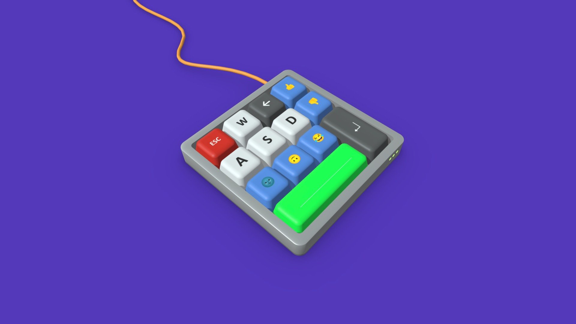 Keyboard - Download Free 3D model by horityfoxy [4f775cf] - Sketchfab