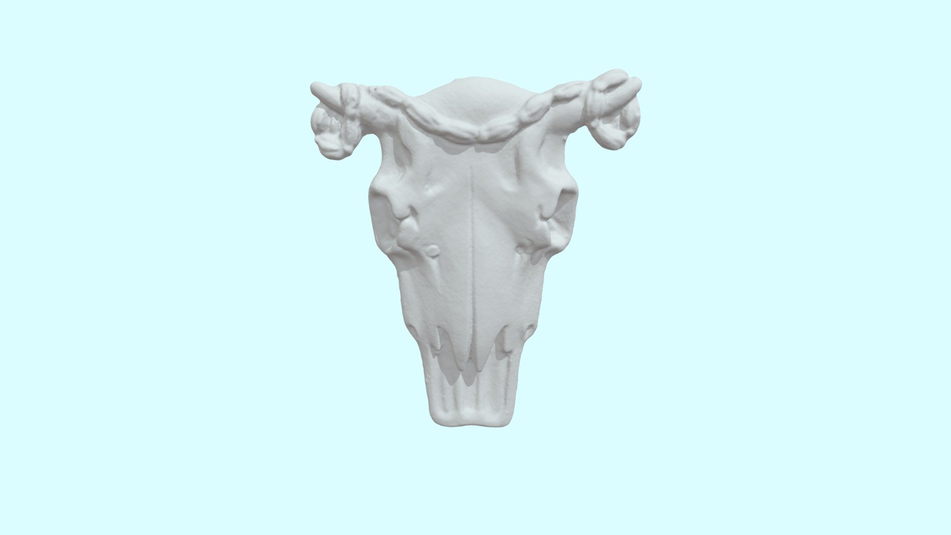 Academical Village Pavilion V Parlor Bucranium - Download Free 3D model ...