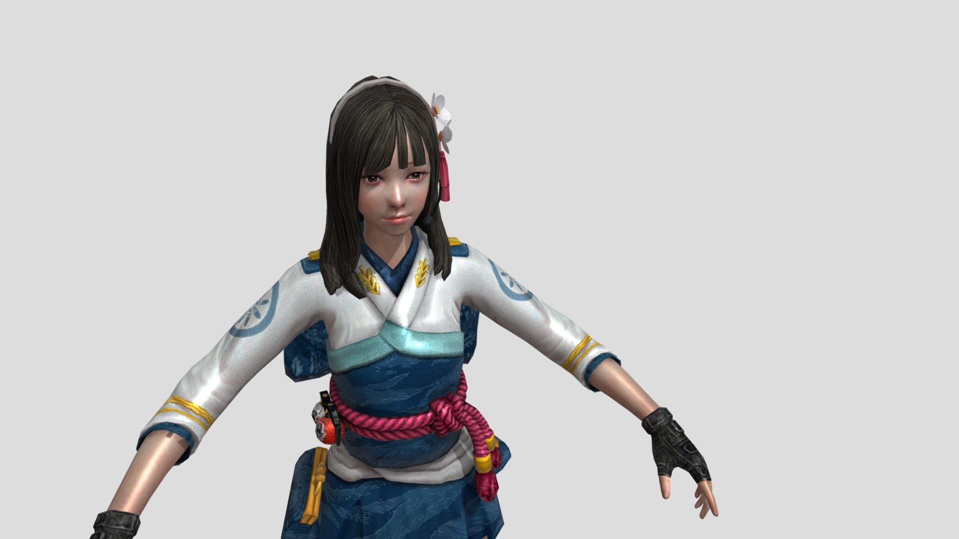 Sakura - 3D model by zane02210 [4f78542] - Sketchfab
