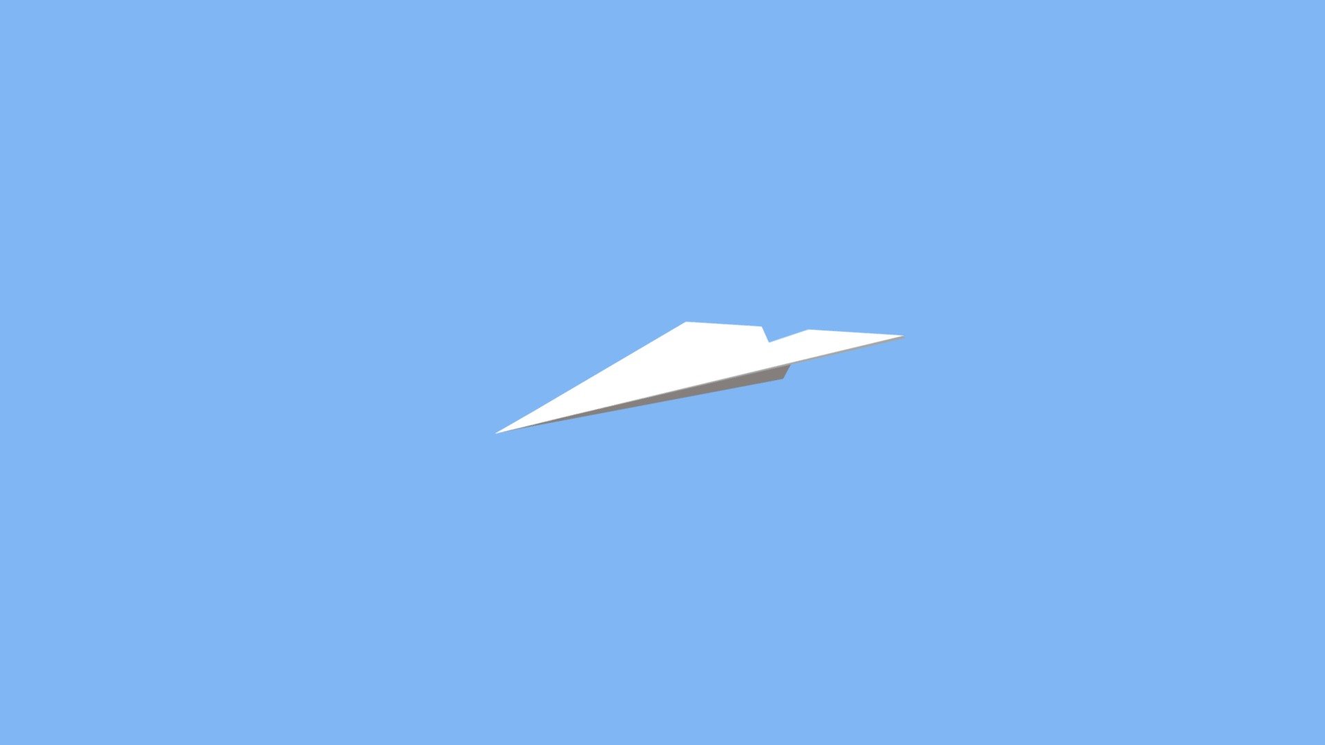 Paper Airplane - Download Free 3D model by BrunoSamurai [4f794cc ...