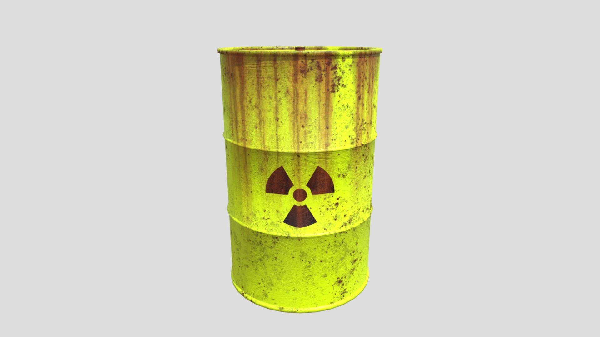 Nuclear Waste Barrel - 3D model by Maximusprime97 [4f795cf] - Sketchfab