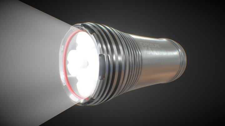 Flashlight-low-poly 3D models - Sketchfab