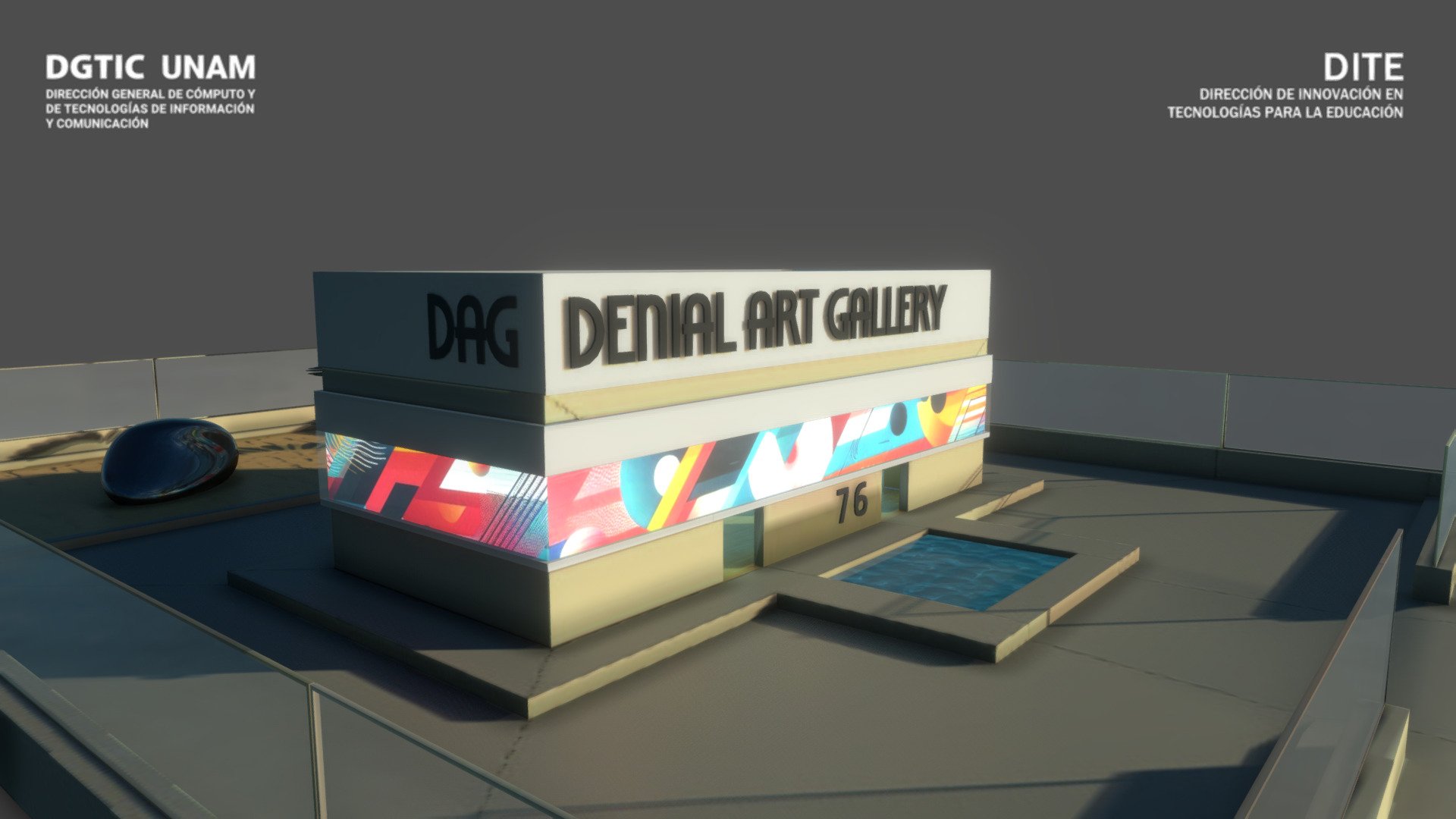 DAG - 3D model by UNAM | DGTIC | DITE | DRDE (@DRDE_UNAM) [4f7b8f7 ...
