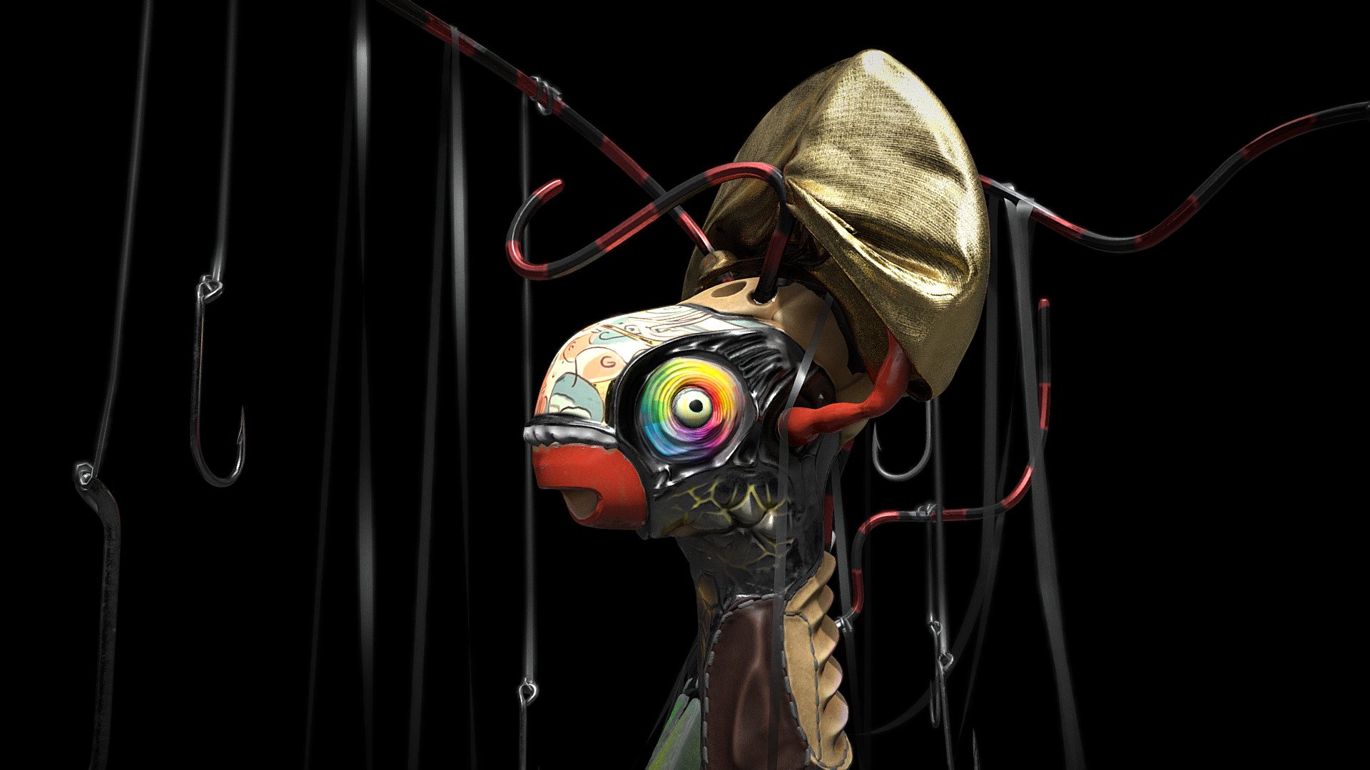Hooks - Download Free 3D model by zhenkoest (@zhenko) [4f7c76a] - Sketchfab