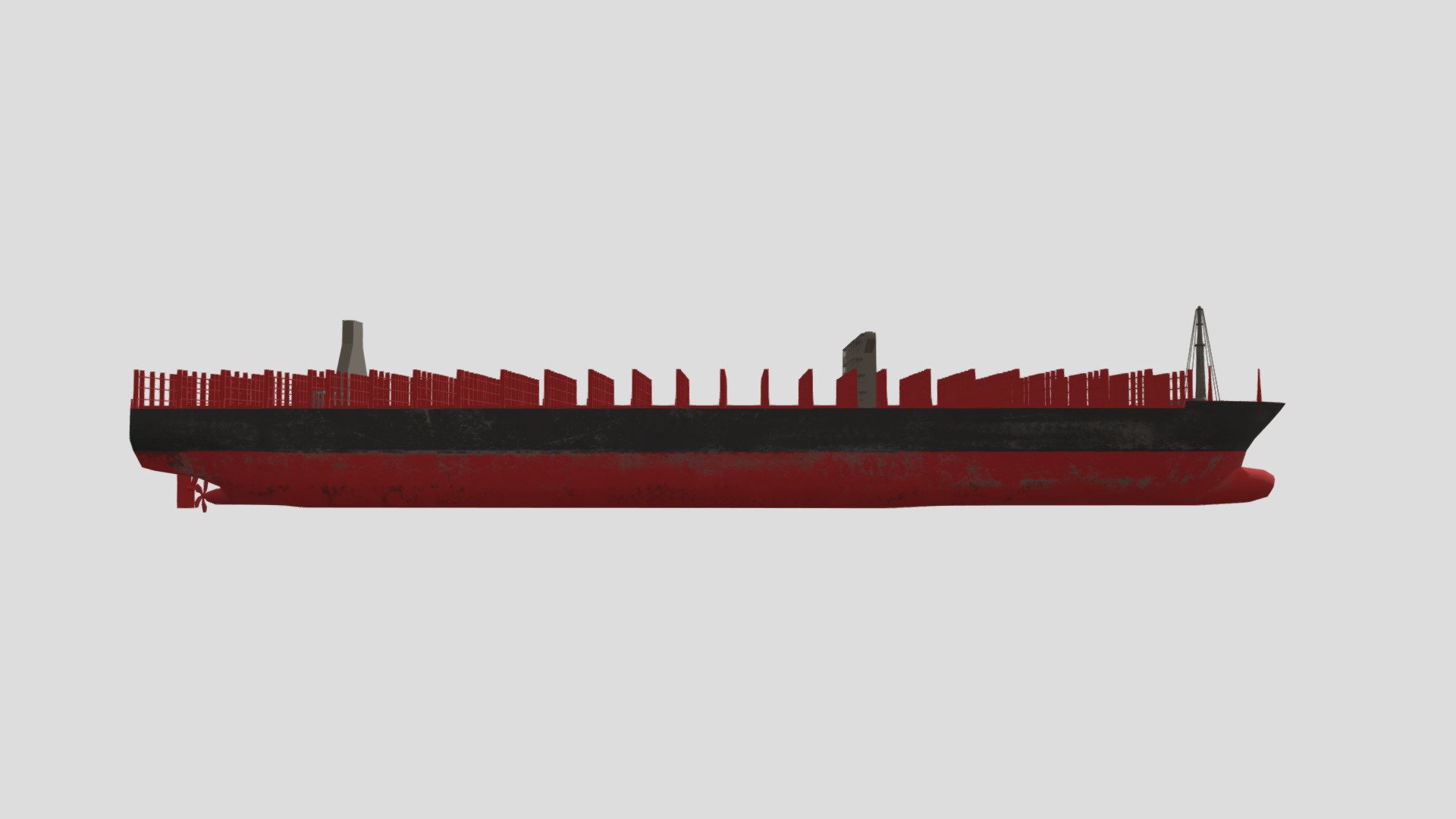 Container Ship - Download Free 3D model by LavaWave [4f7cf10] - Sketchfab