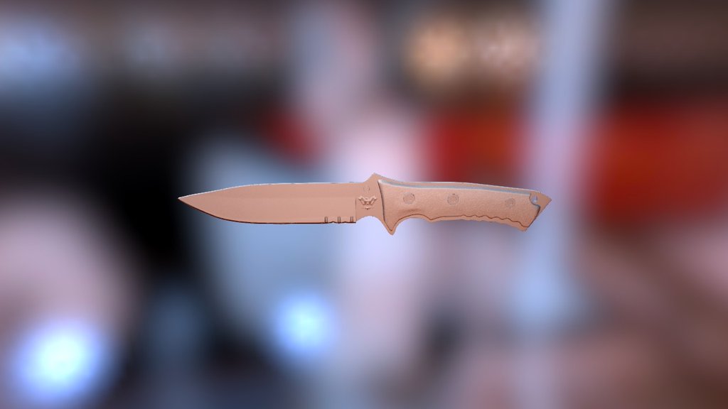 Combat Knife - 3D model by bradleycmayo [4f7d886] - Sketchfab