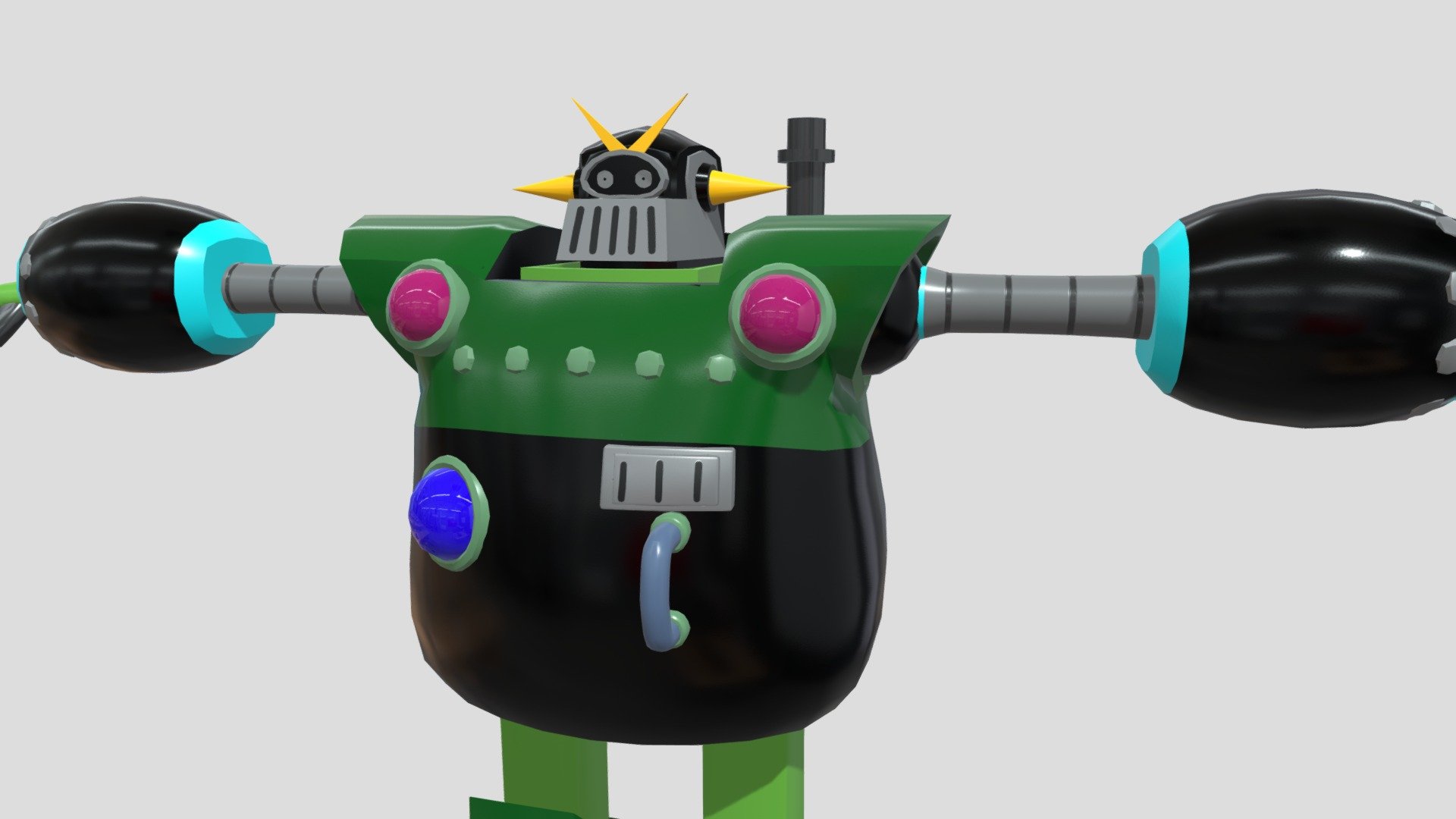 [One Piece] Egg Head Arc_Robot - 3D model by angela3dstudio [4f803e9 ...