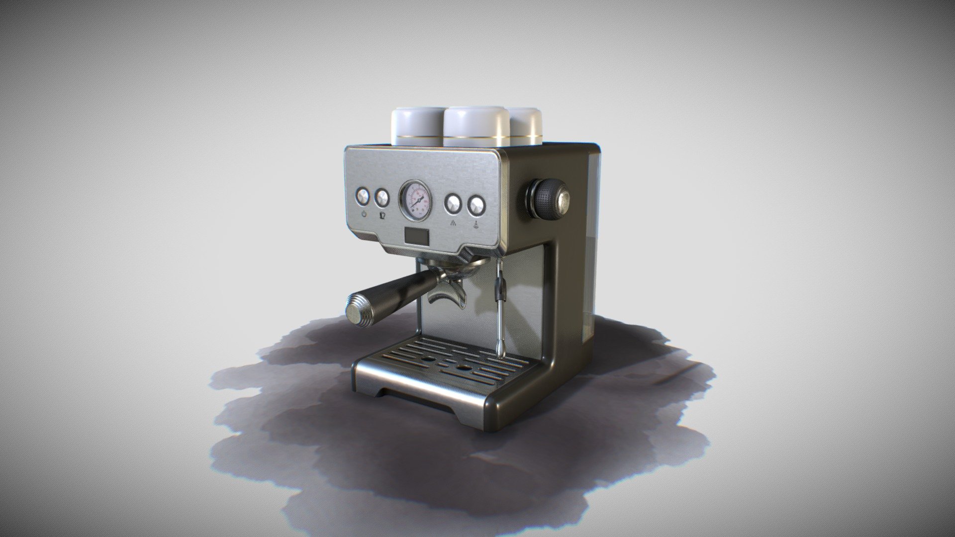 Espresso Machine15 Bar - 3D model by Stan (@Stas_SayHallo) [4f81a6f ...