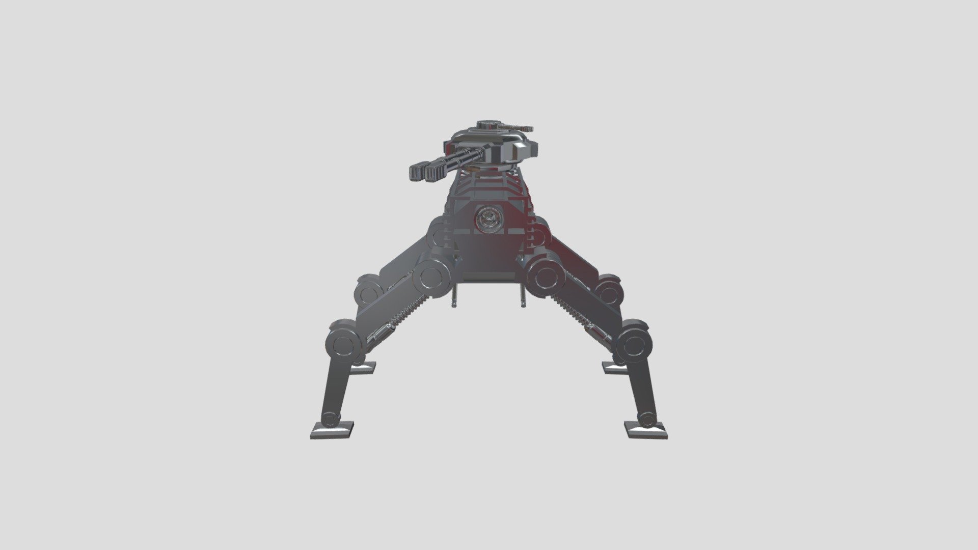Walker Drone - 3D model by Jester (@jesterssketchbook) [4f81cd5 ...