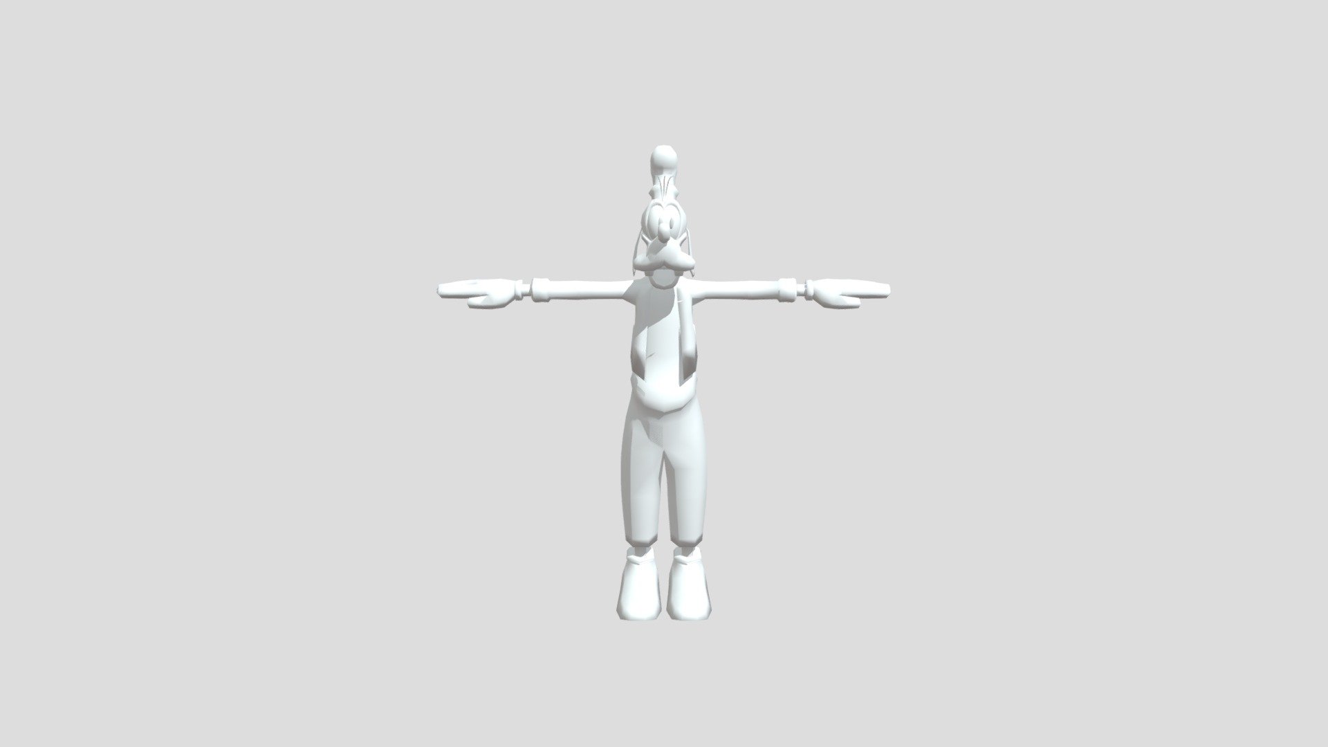 Shade Goofy - Download Free 3D model by NachiG [4f81ff8] - Sketchfab