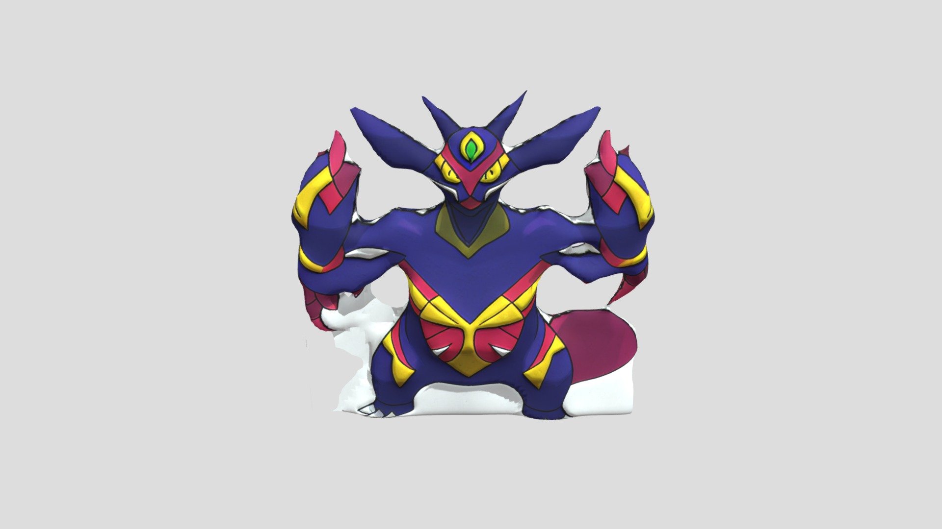 Pokemon Goal 781 - Download Free 3D model by klrxyz [4f85476] - Sketchfab