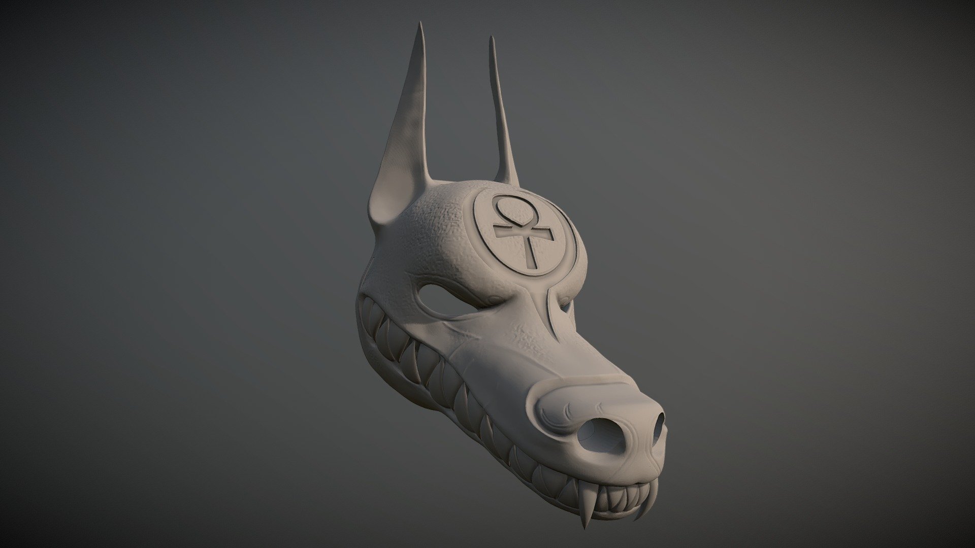Anubis Mask V2 - Buy Royalty Free 3D model by robulltec [4f86df9 ...