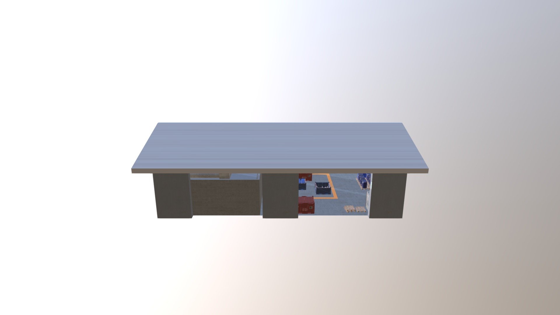 ASCO Shed Roof Final - 3D model by coull3d [4f89686] - Sketchfab