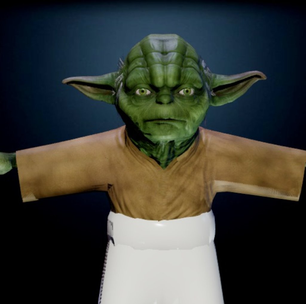 Yoda-test-02 - 3D model by gabry [4f89fd4] - Sketchfab