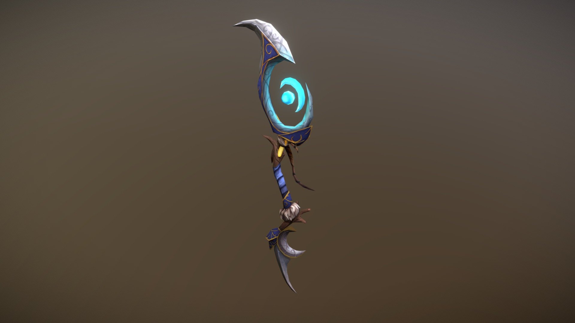 World of Warcraft_night elf_weapon - 3D model by Larissa_Vervaeke ...