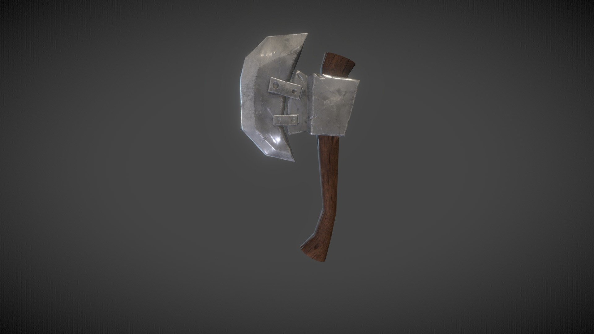 Axe Stylized - 3D model by Gustavo Henrik (@gustavo.araujo.uk) [4f8b372 ...