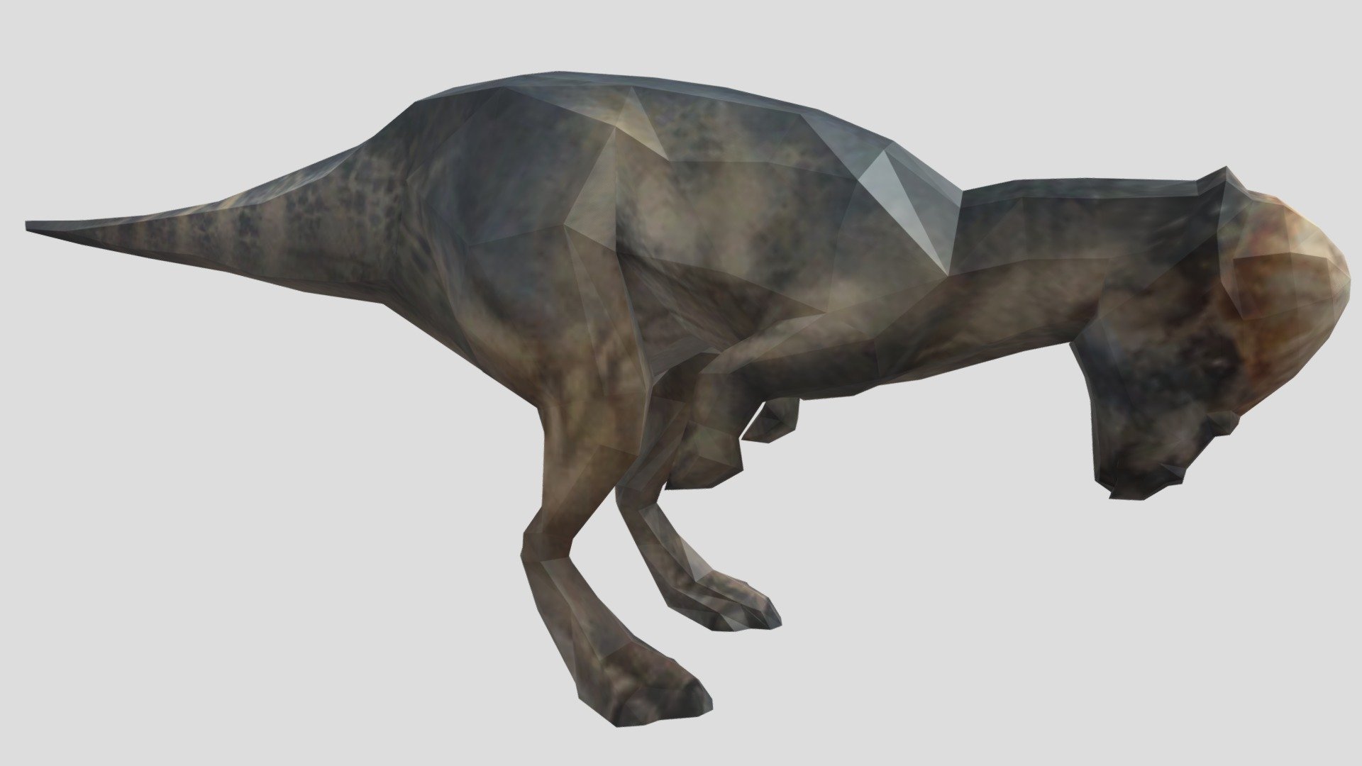 JPOG posed pachycephalosaurus - Download Free 3D model by seth the ...