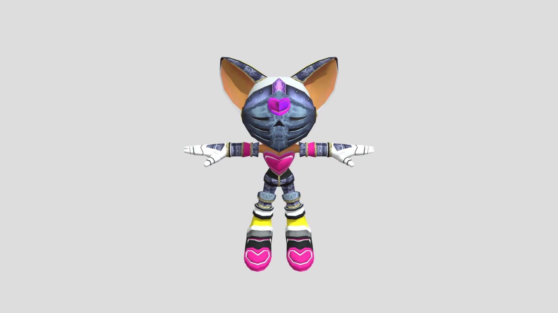 ROUGE KNIGHT - Download Free 3D model by thssupathi (@Supathisena ...