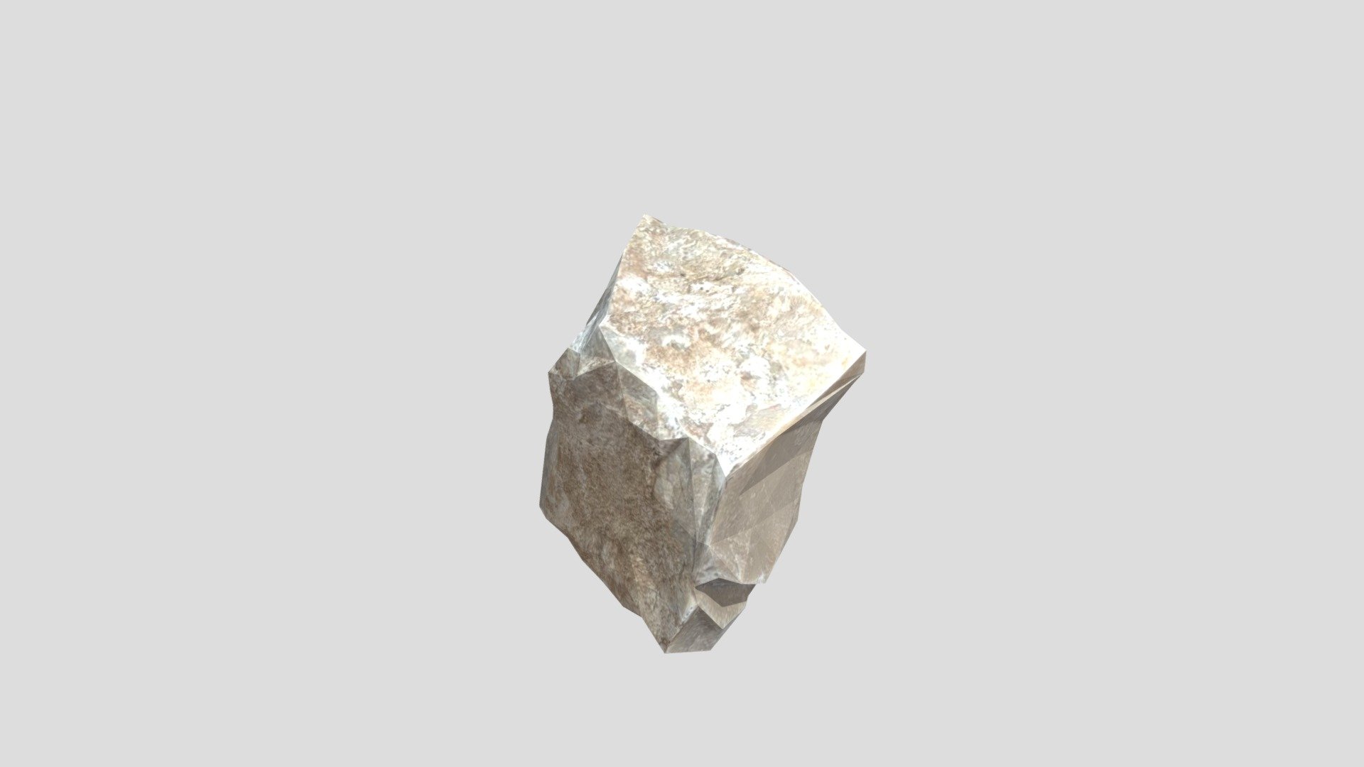 03 white Stone (Lowpoly) - 3D model by 3DPlantsLibrary (@plantsplant ...