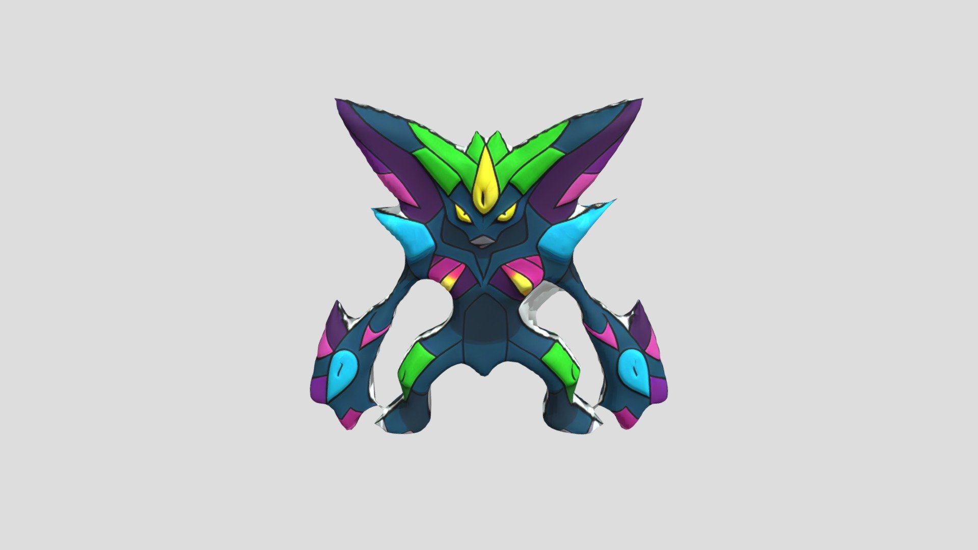 Pokemon Goal 974 - Download Free 3D model by klrxyz [4f8cc2f] - Sketchfab