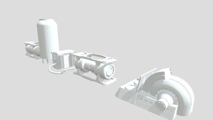 Generator-house 3D models - Sketchfab