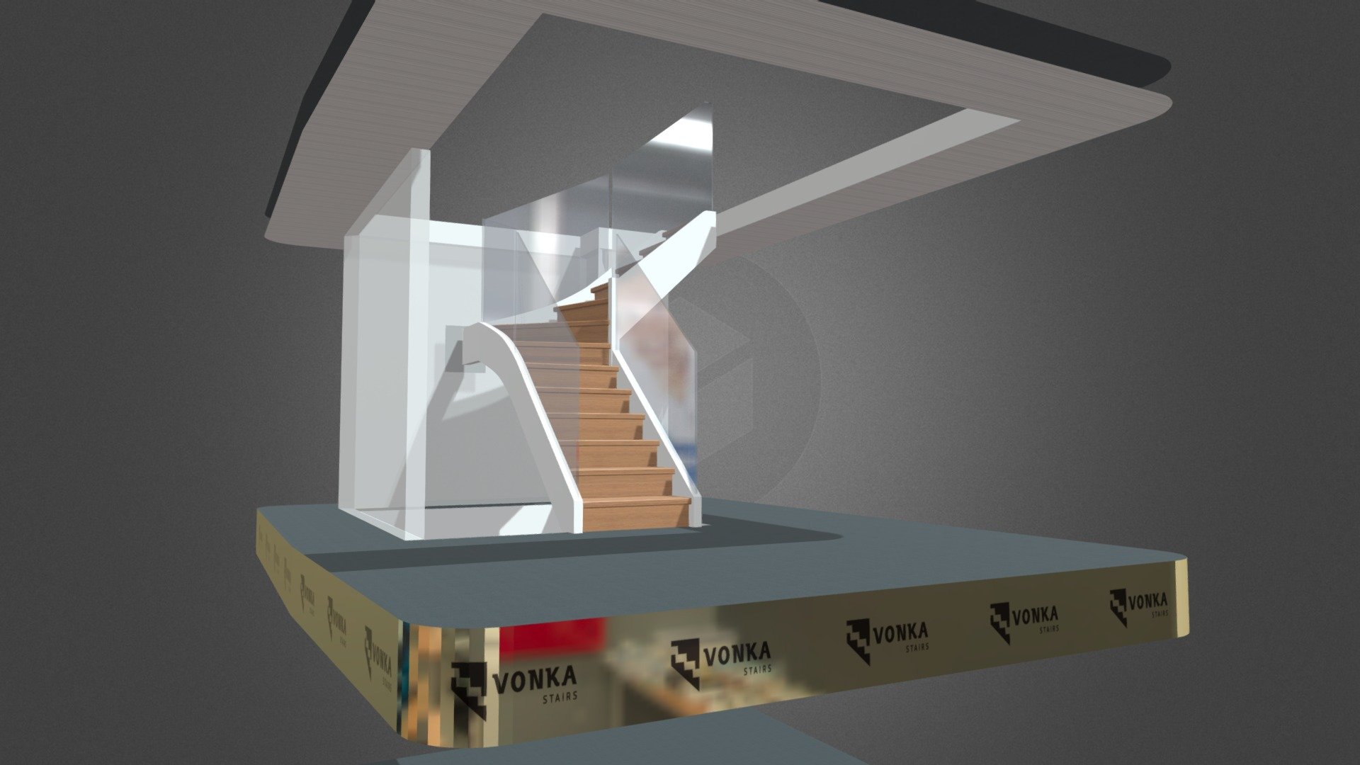 Simon 2 v6 - Download Free 3D model by Arek @ Vonka Stairs (@A.Vonka ...