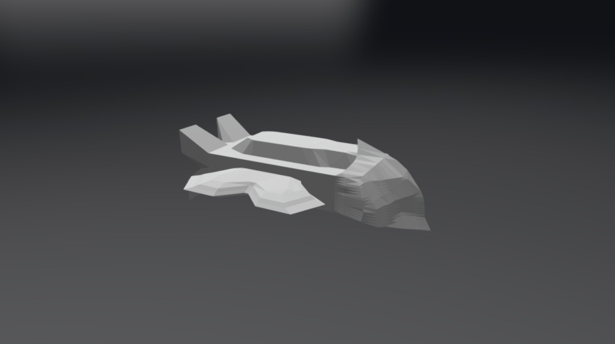 Sharp Ship - 3D model by evilandrex [4f906a7] - Sketchfab