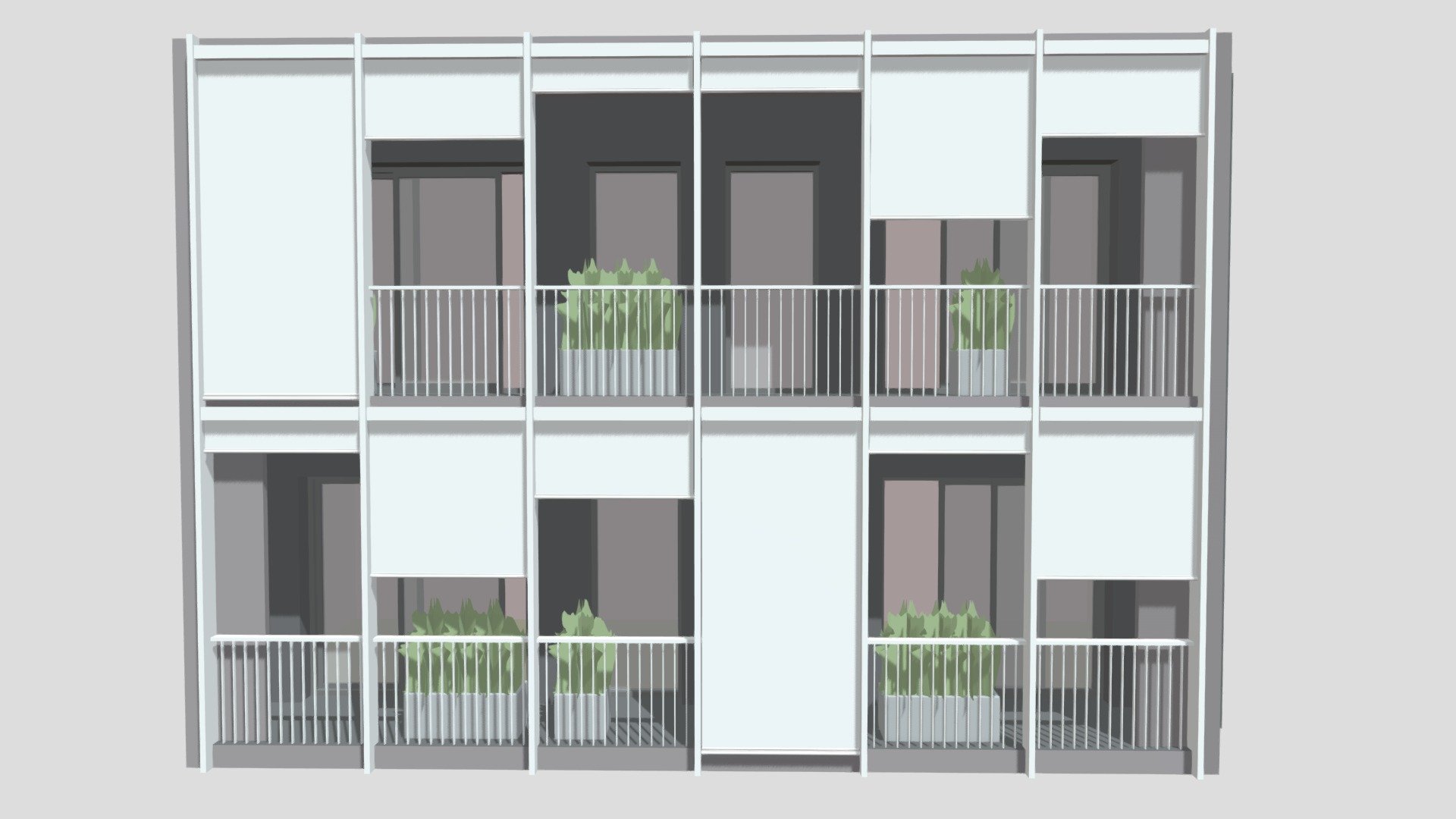 modelo de balcon para sketchfab - 3D model by @renzodisi (@renzodisi ...