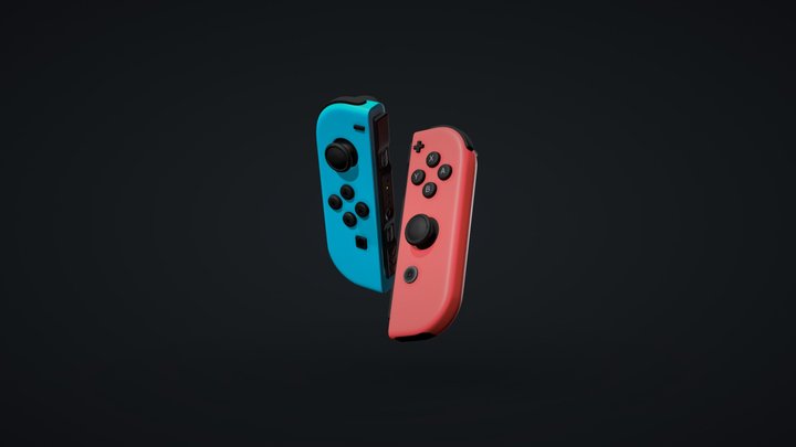 Joycon 3D models - Sketchfab