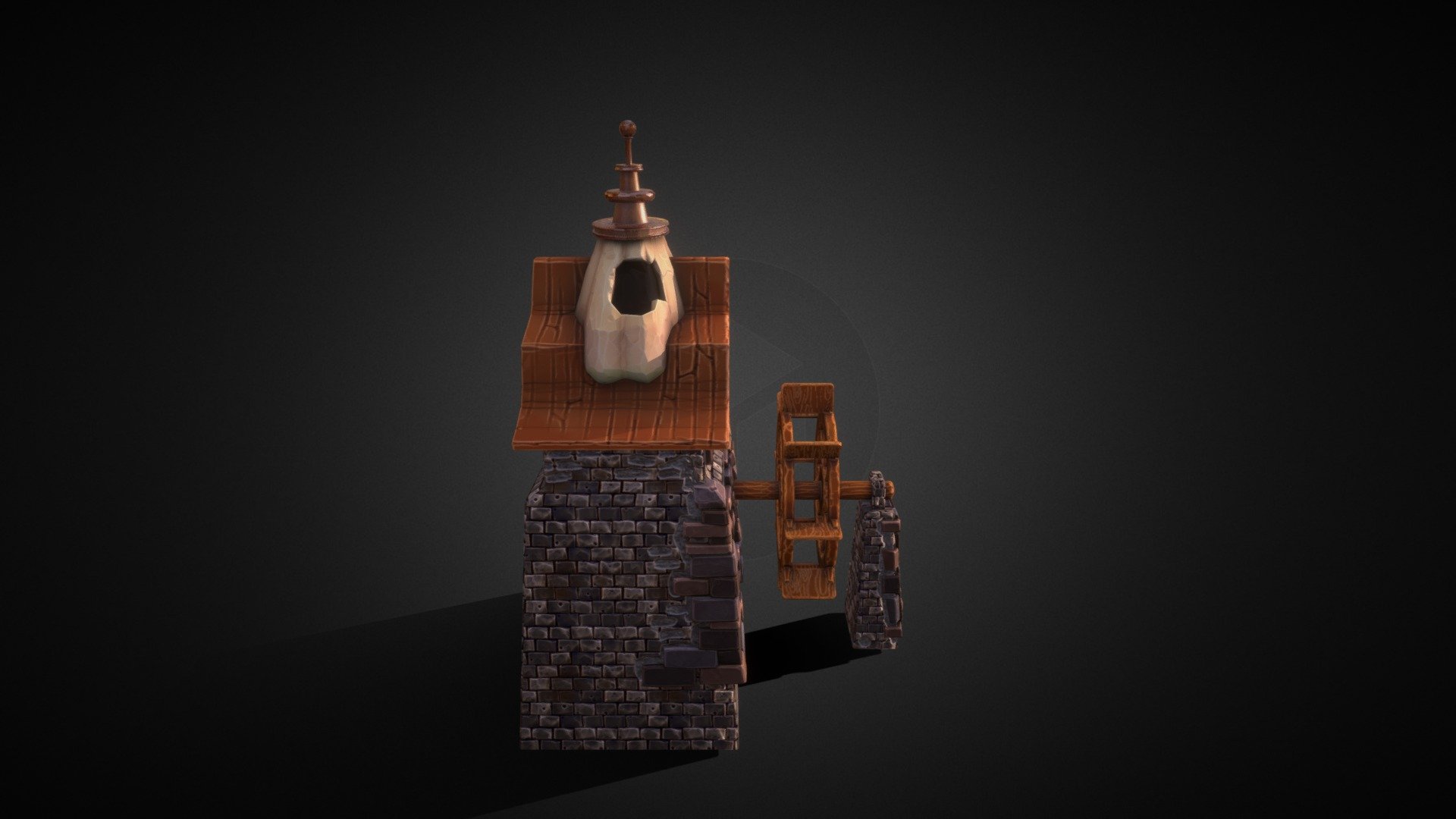 Fantasy Mill - Download Free 3D model by Sid (@sidca) [4f9391e] - Sketchfab