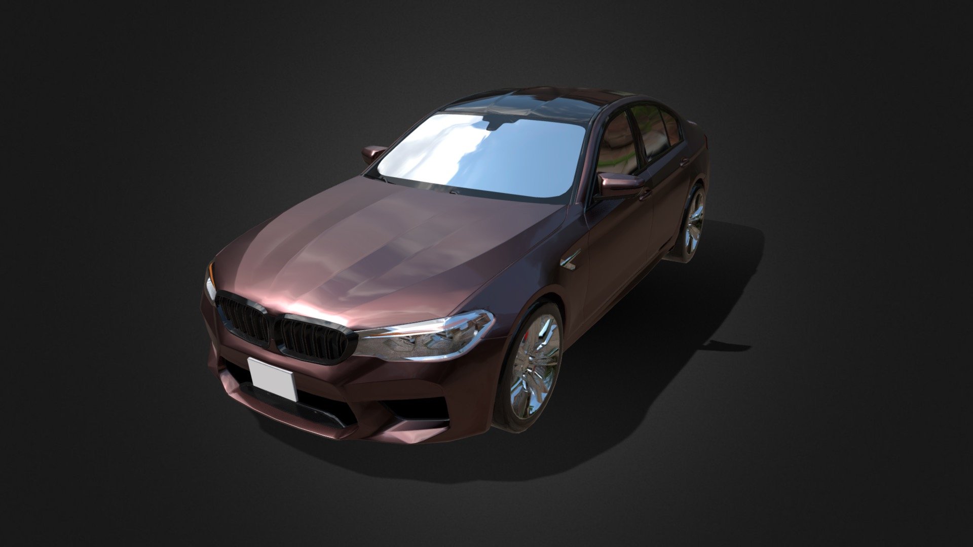 BMW M5 ‘18 - Download Free 3D model by CARS2024 [4f95c2a] - Sketchfab