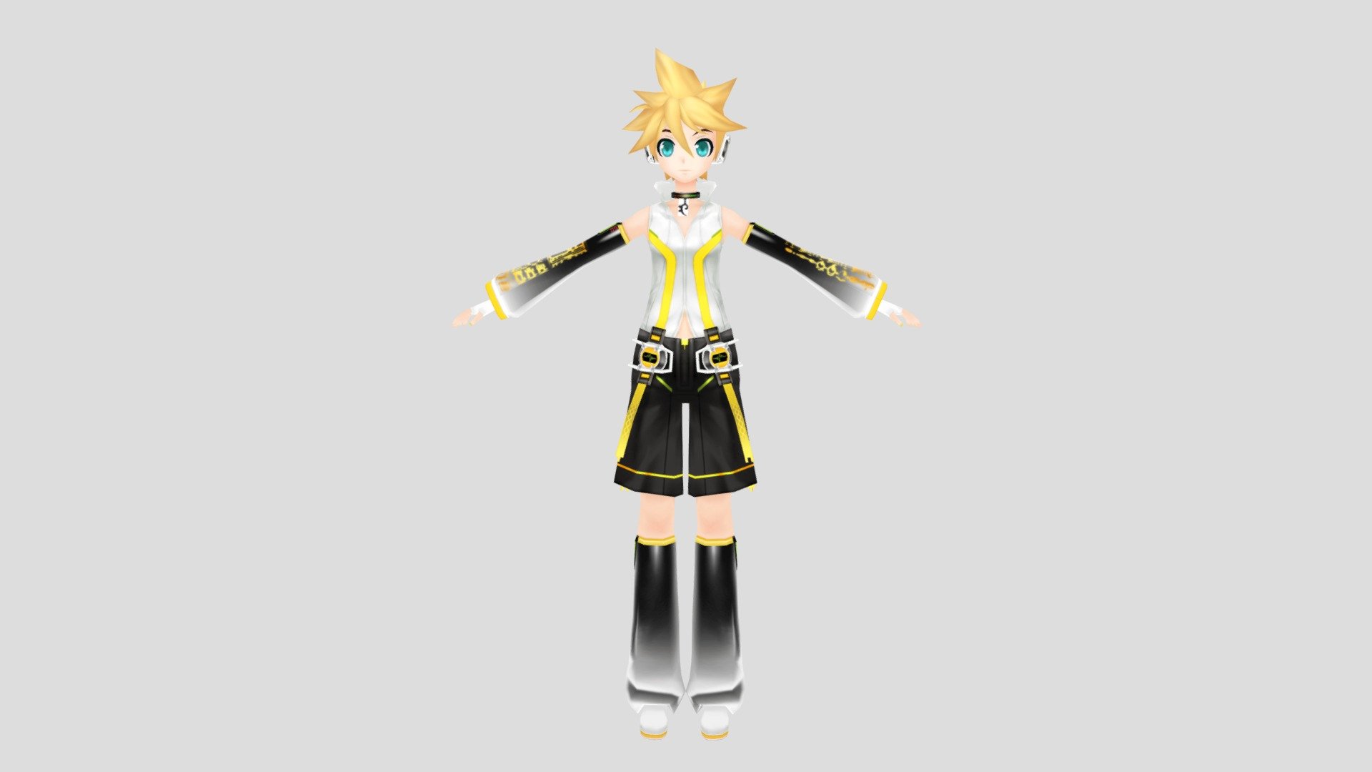 Kagamine Len Append - Download Free 3D model by 雨宮レン (@oscar3dmodel ...
