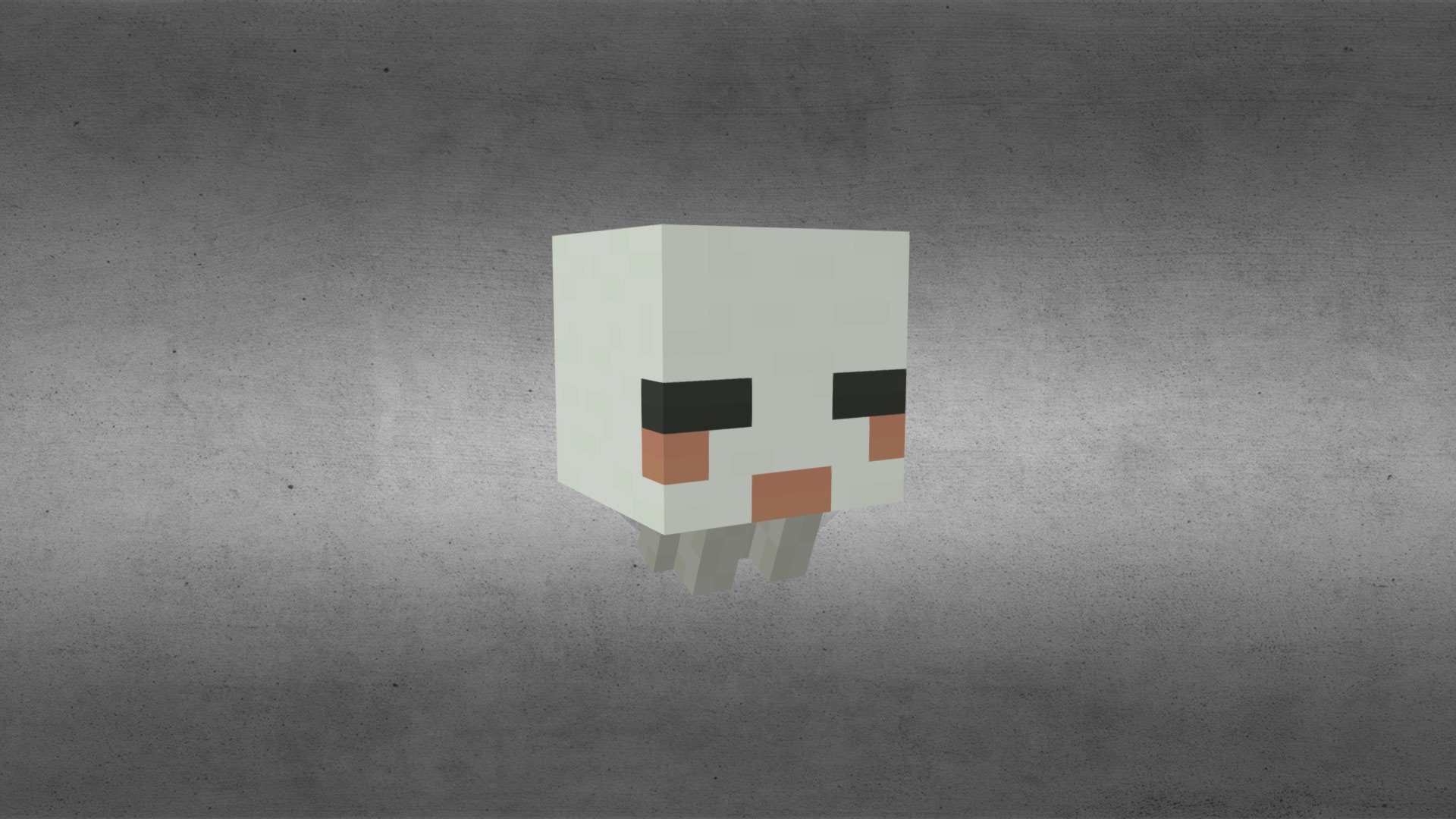 LittleGhast - 3D model by Niffa (@nifrasiaqq) [4f96867] - Sketchfab