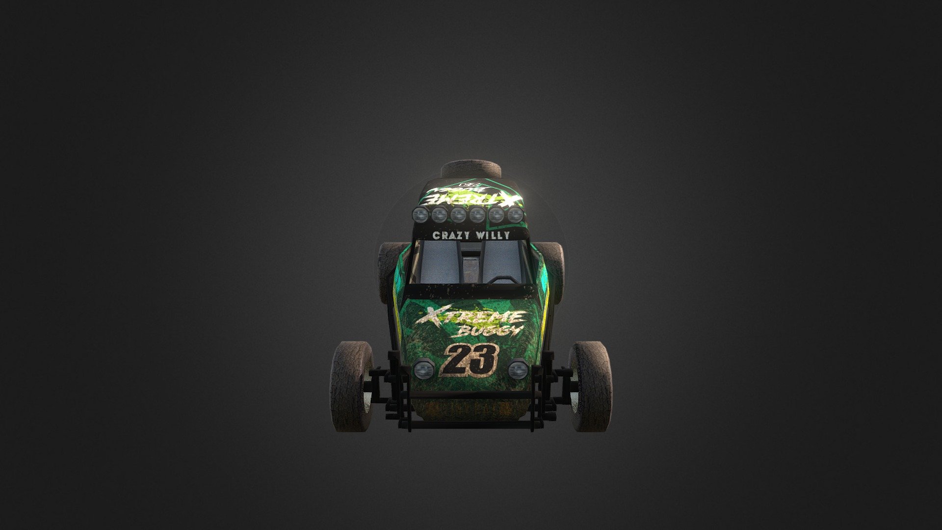 Racing Buggy - 3D model by sanerof [4f9825e] - Sketchfab
