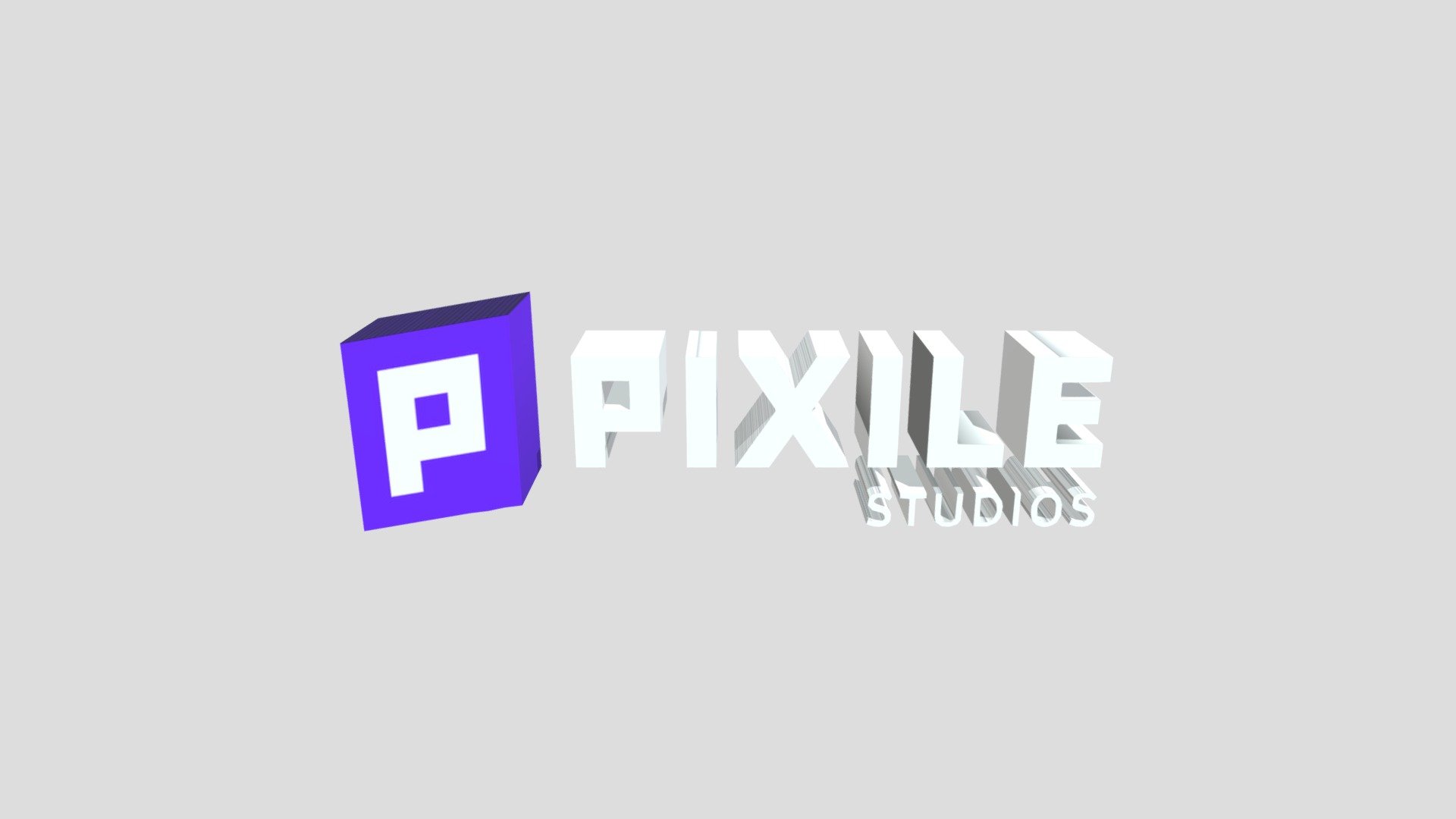 Pixile Studios Logo 2 - 3D model by benicakezaaddati [4f98953] - Sketchfab