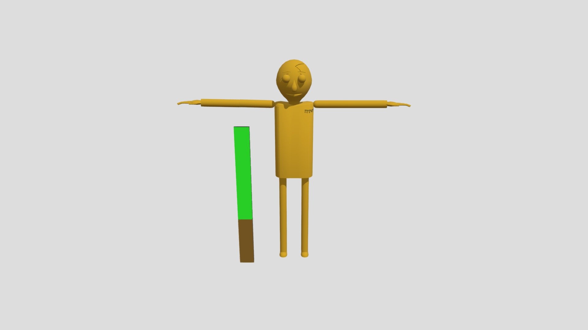 Baldi [ animated ] - 3D model by That 3D Boy (@masiliunasvaidas ...
