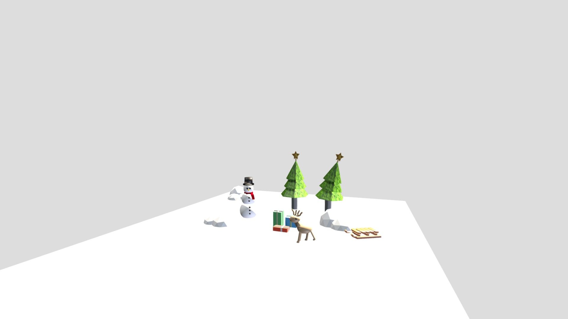 Christmas Asset pack☃️🫎 - Download Free 3D model by emilwpvr [4f9ab86 ...