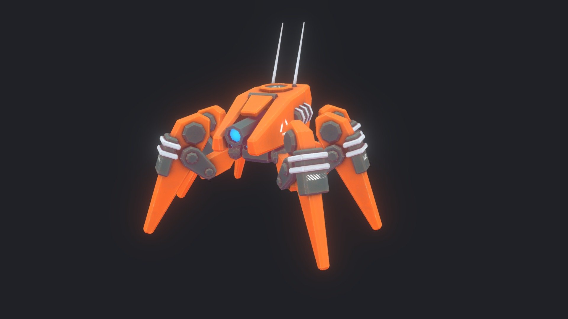 Robot HR - 3D model by Strix (@Cresent78) [4f9b886] - Sketchfab