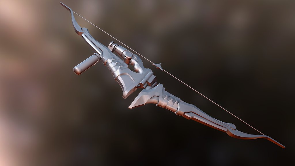Hanzo Bow — A 3D model collection by Mathias.Gustafsson (@Mathias ...