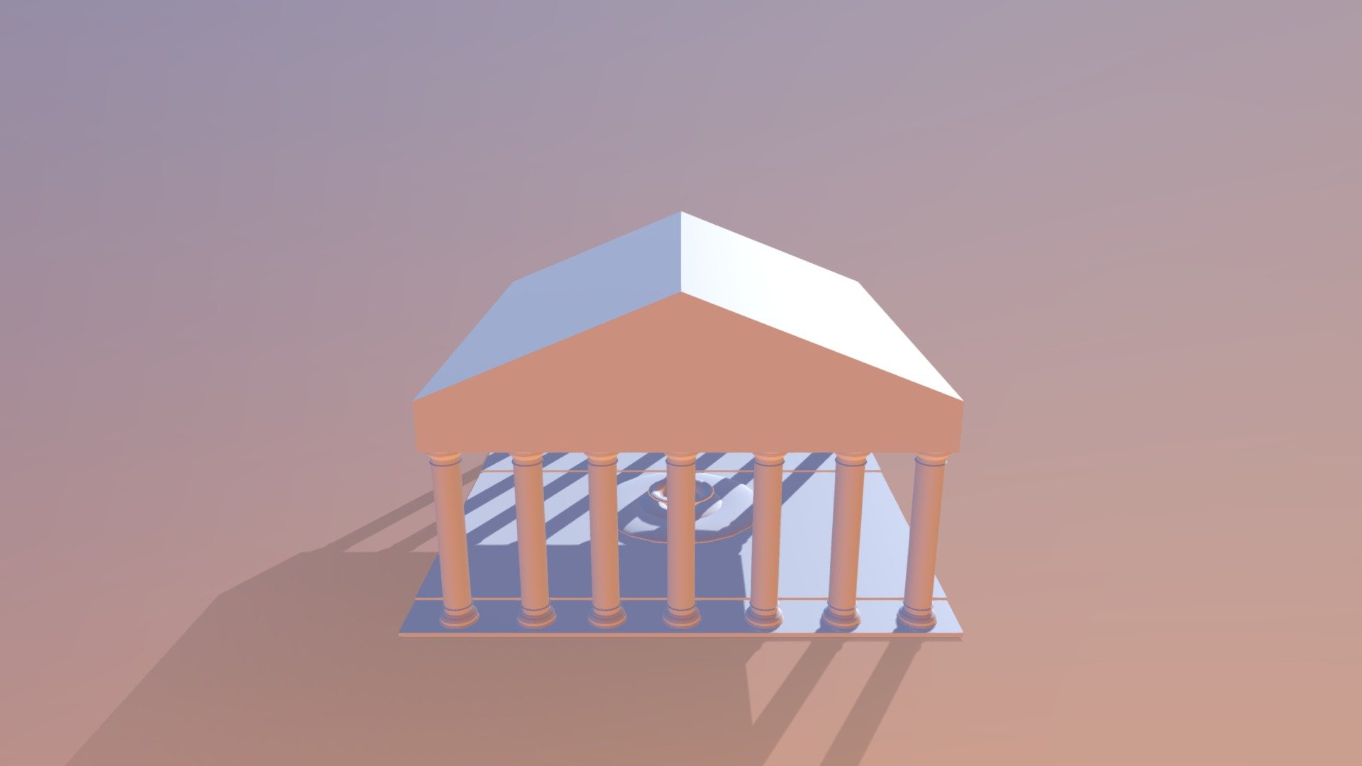 Parthenon Recreated - 3D model by kmylahu [4f9edef] - Sketchfab