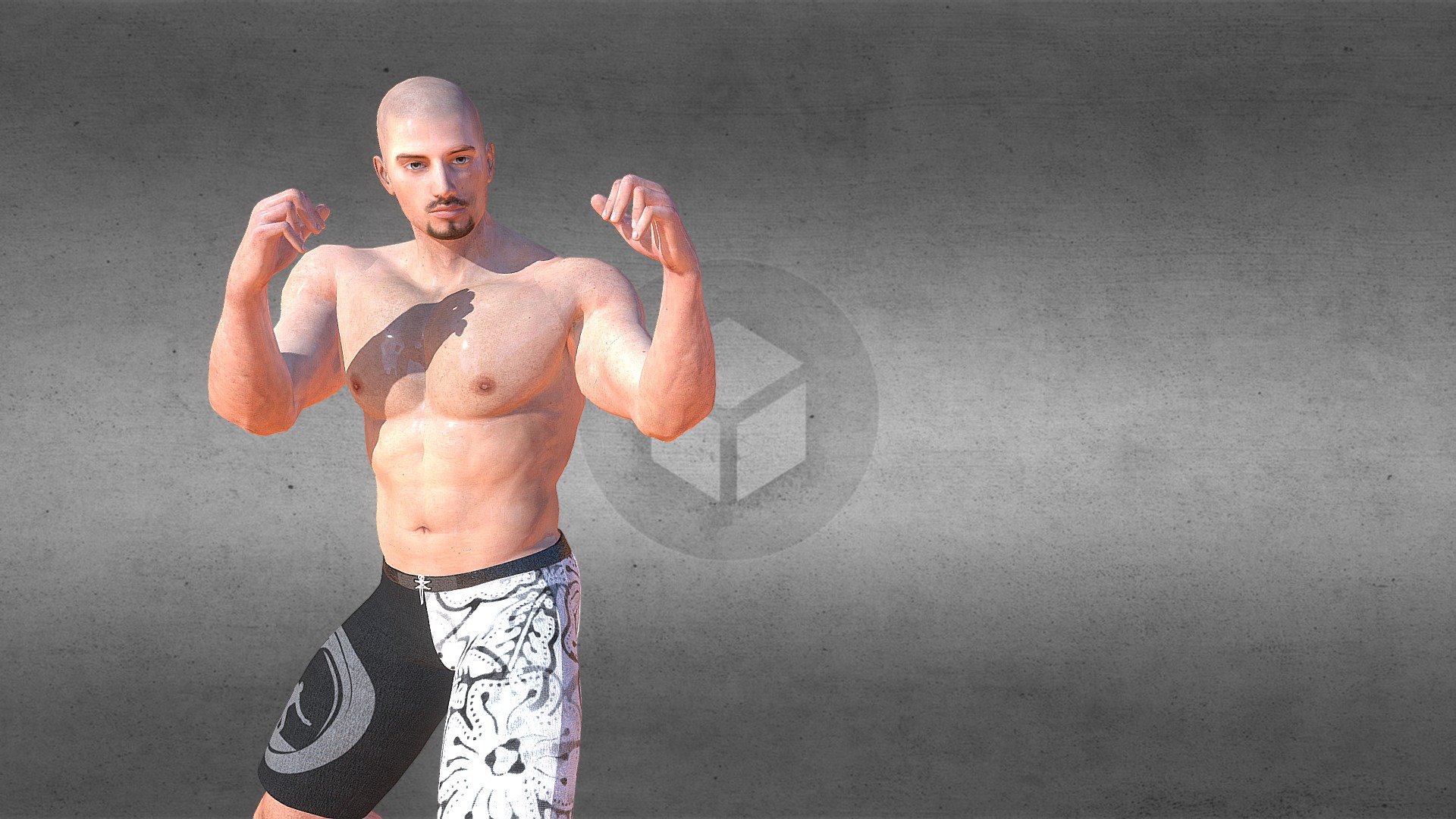 PERSONAGEM UFC GAMEPLAY - 3D model by MARCIODIAS [4f9f7b3] - Sketchfab