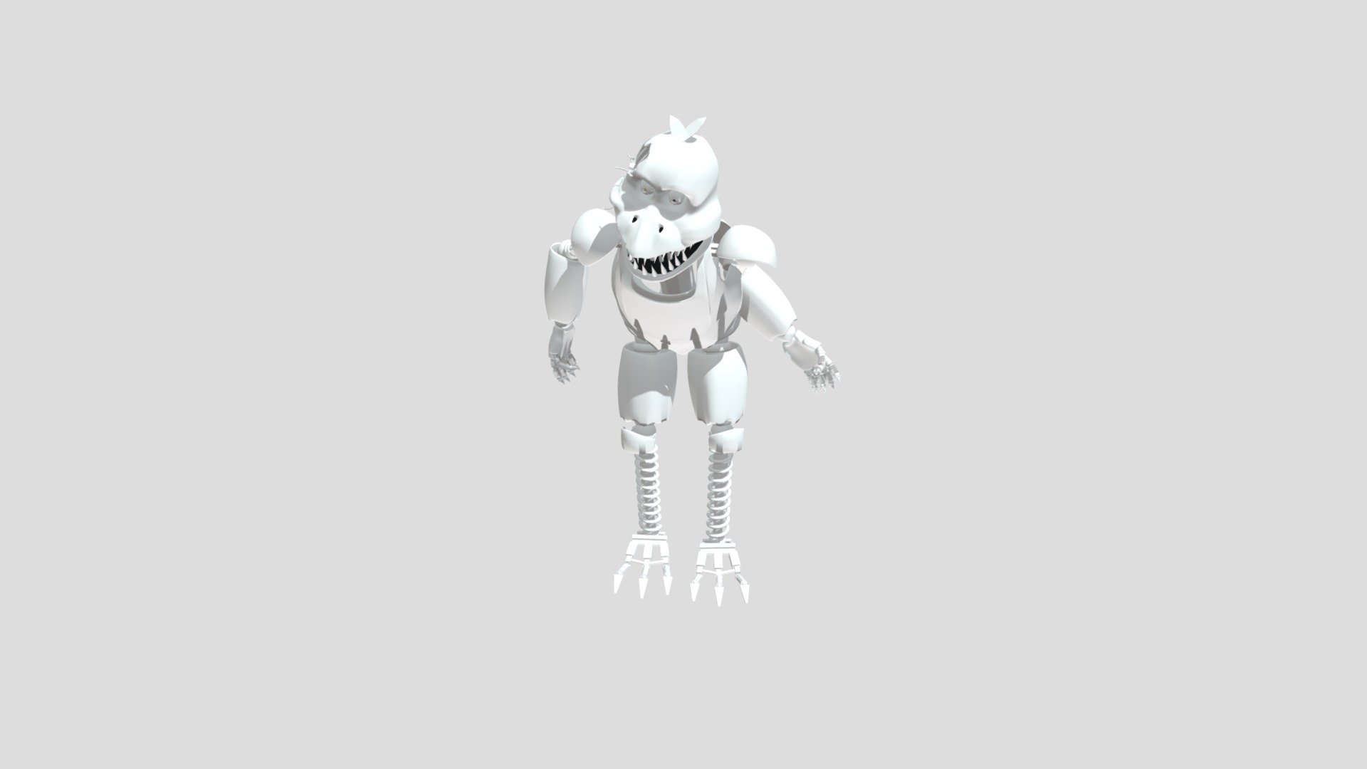 Nightmare Chica Dream your dream - Download Free 3D model by ...