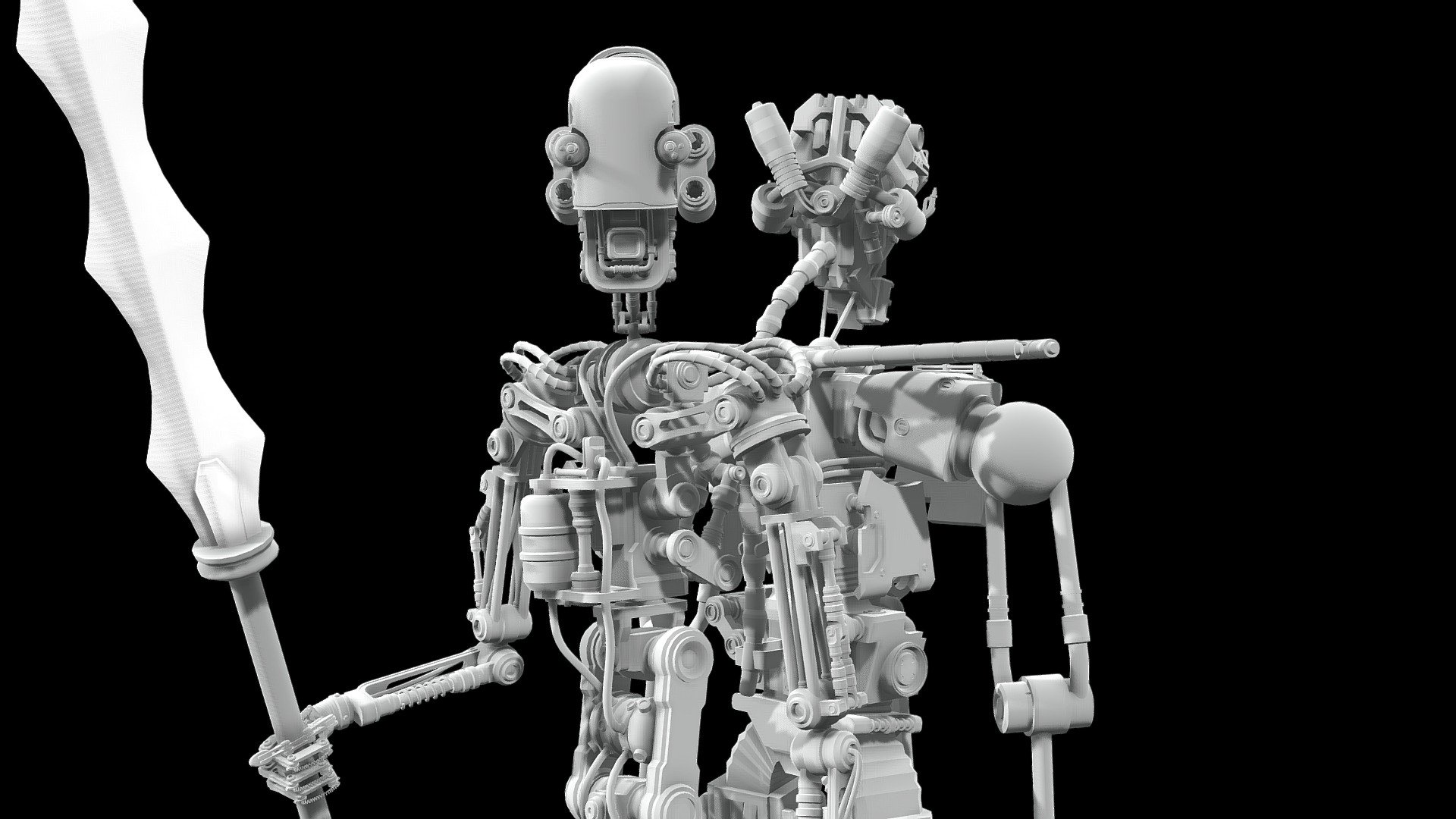 Skeletons Kenshi Fan Remake Download Free 3D Model By SchrisArt 