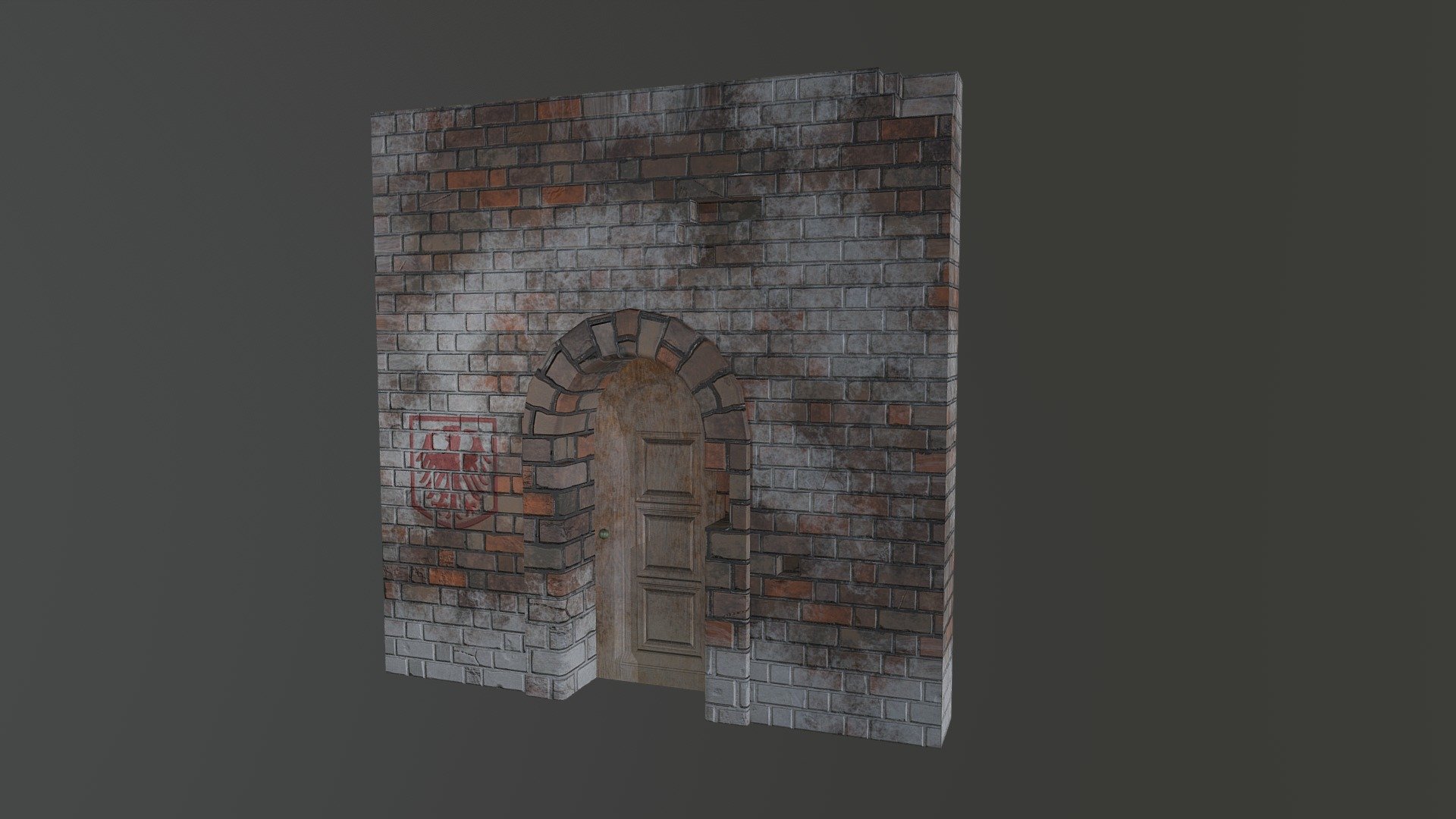 Wall Substance Painter test broken arch - 3D model by tomrevill ...