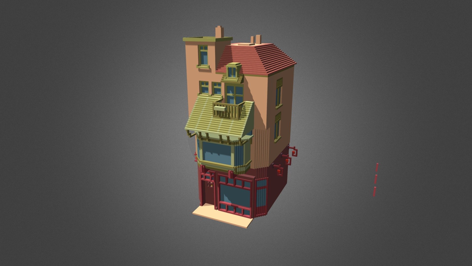 Game House Asset - 3D model by Jinx Inks (@jinxinks) [4fa3aec] - Sketchfab