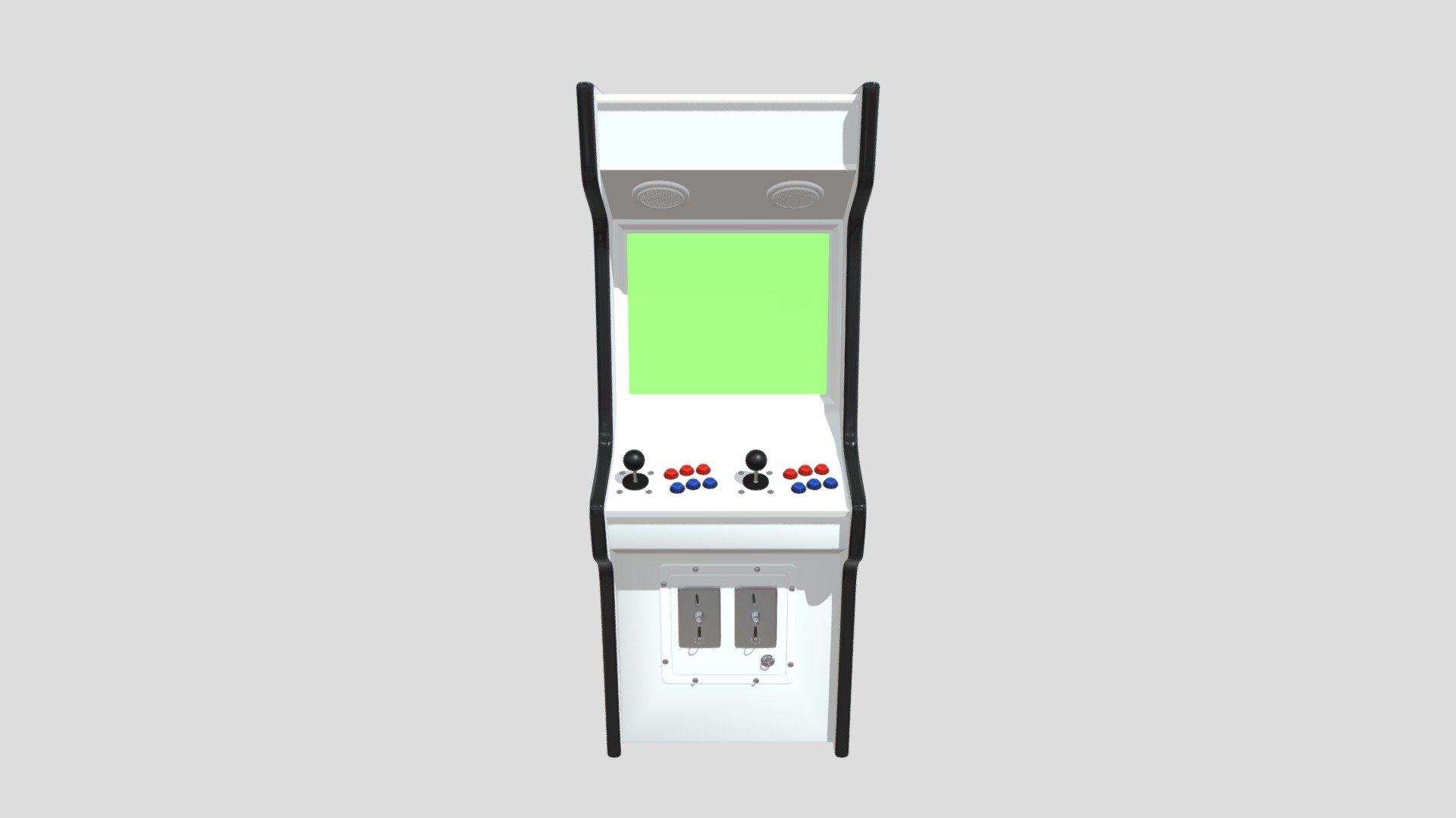 Arcade Cabinet - 3D model by elguillon.art [4fa4d2c] - Sketchfab