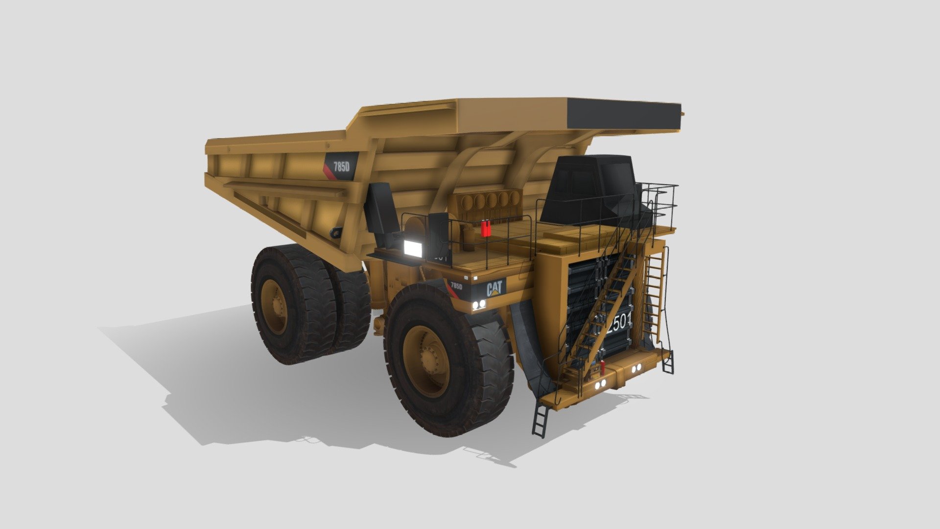CAT 785 Haul Truck - 3D model by The Learning Network ...