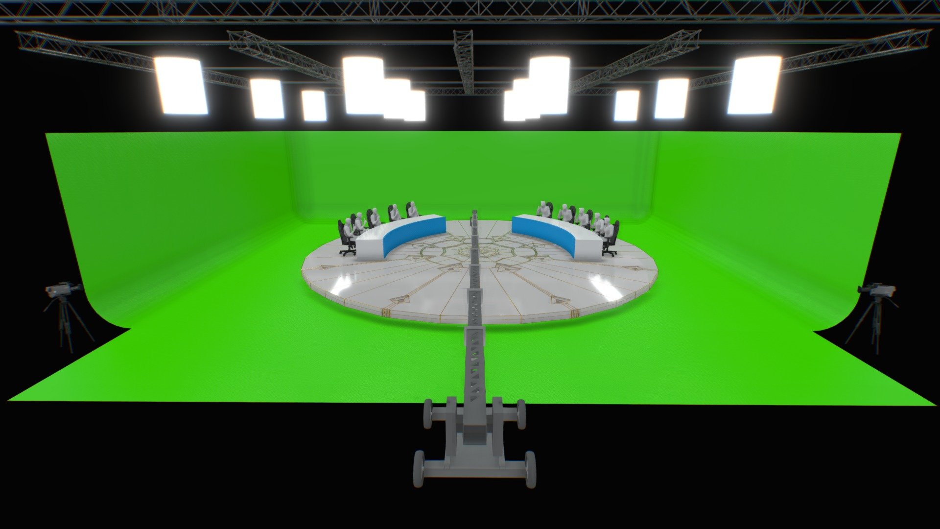 Green Studio-2 - 3D model by maksym.lyakhov.maxlama [4fa8063] - Sketchfab